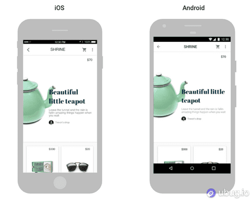 🎨 使用 flutter 构建移动端 App | Ubug's playground